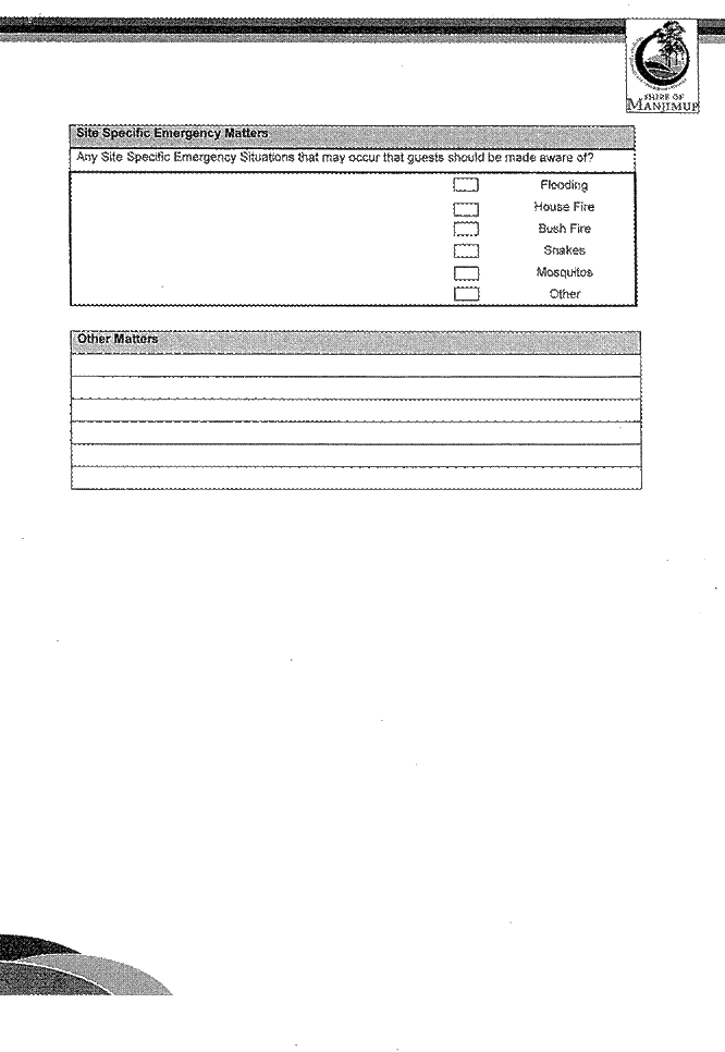 Location, Development and Management Plans